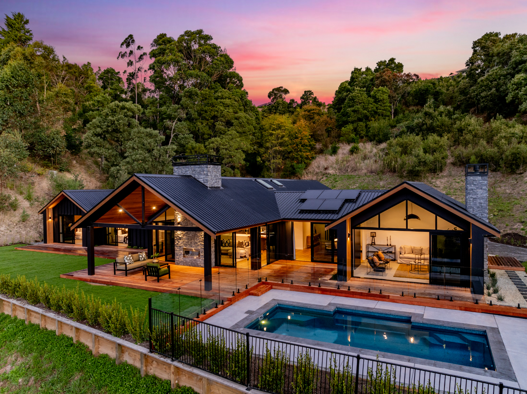 Luxury Family Home Featuring Omega Aluminium Joinery